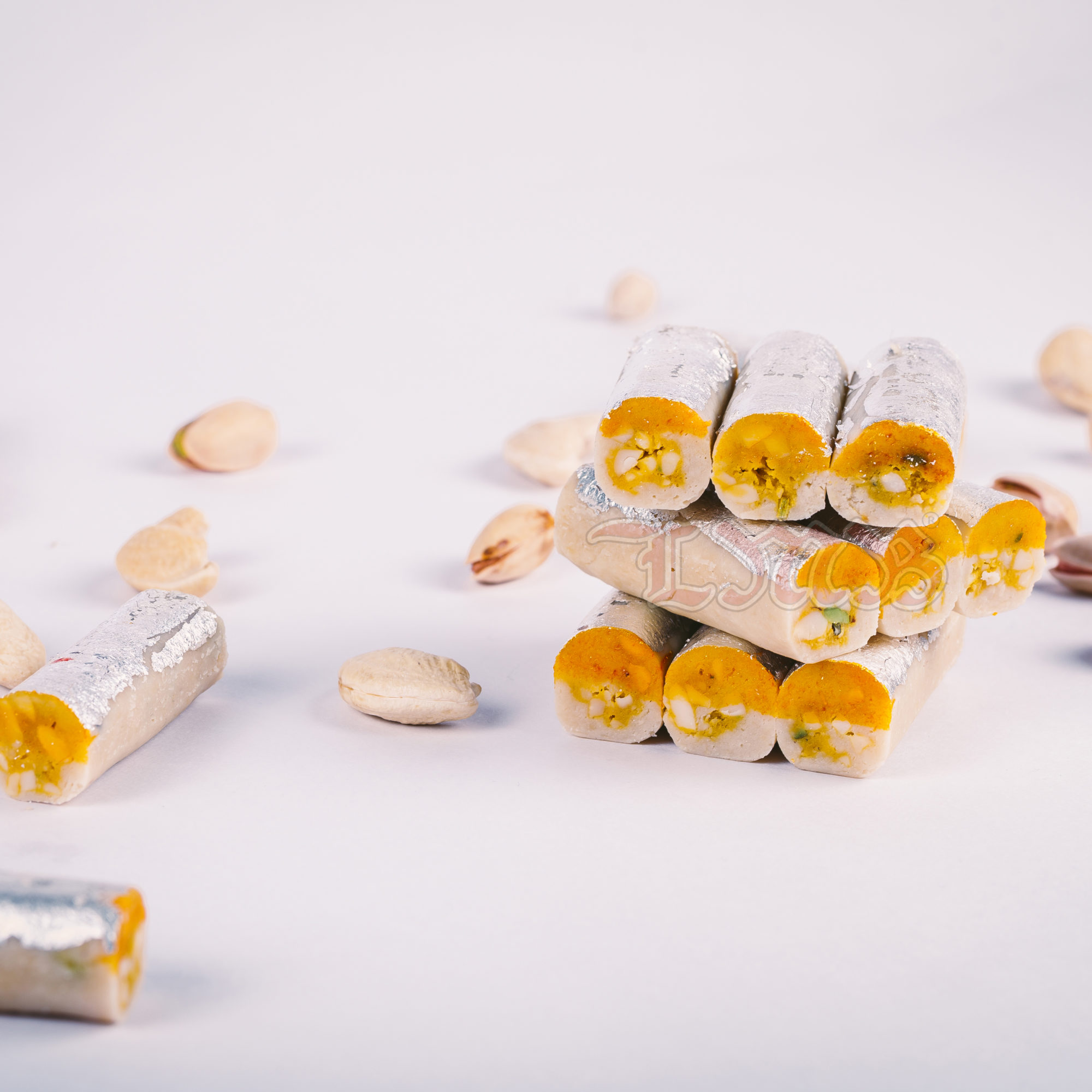 Kaju Pista Roll - LMB Sweets