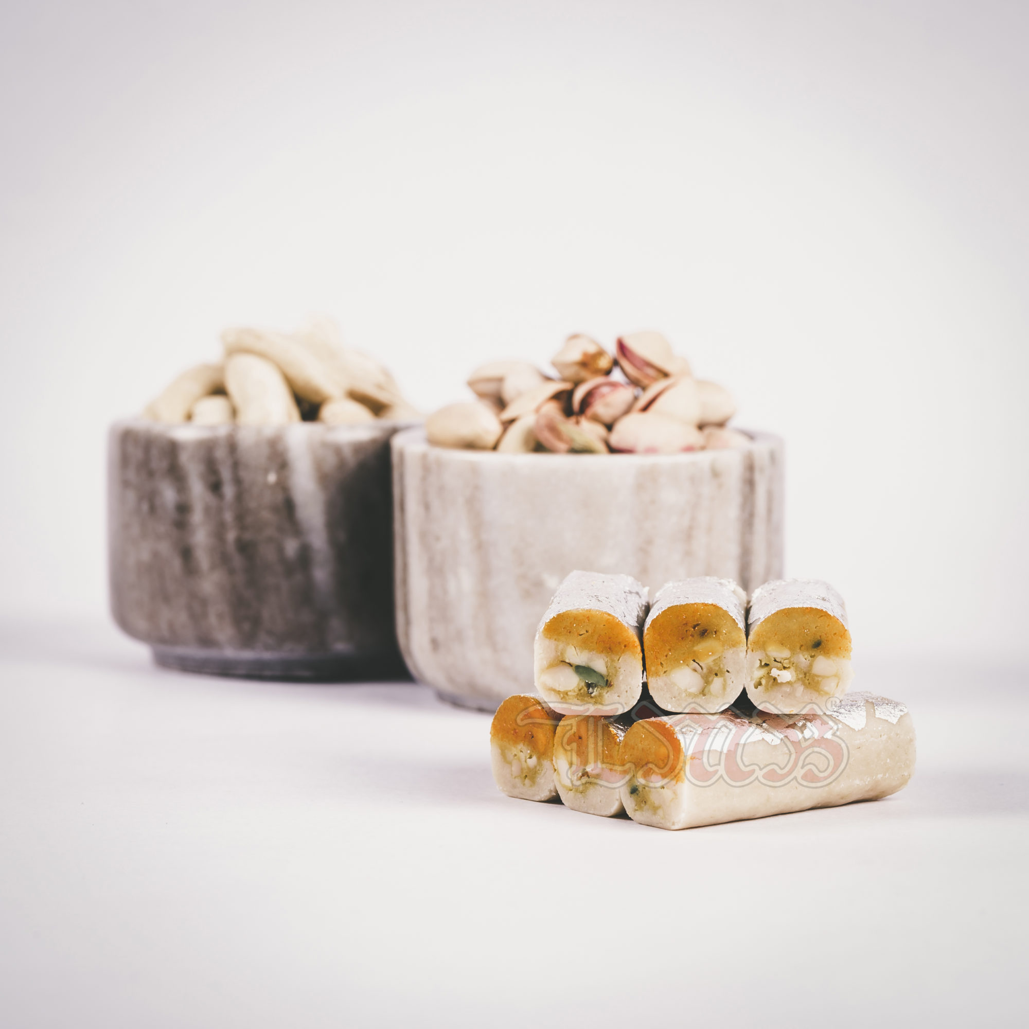 Kaju Pista Roll - LMB Sweets