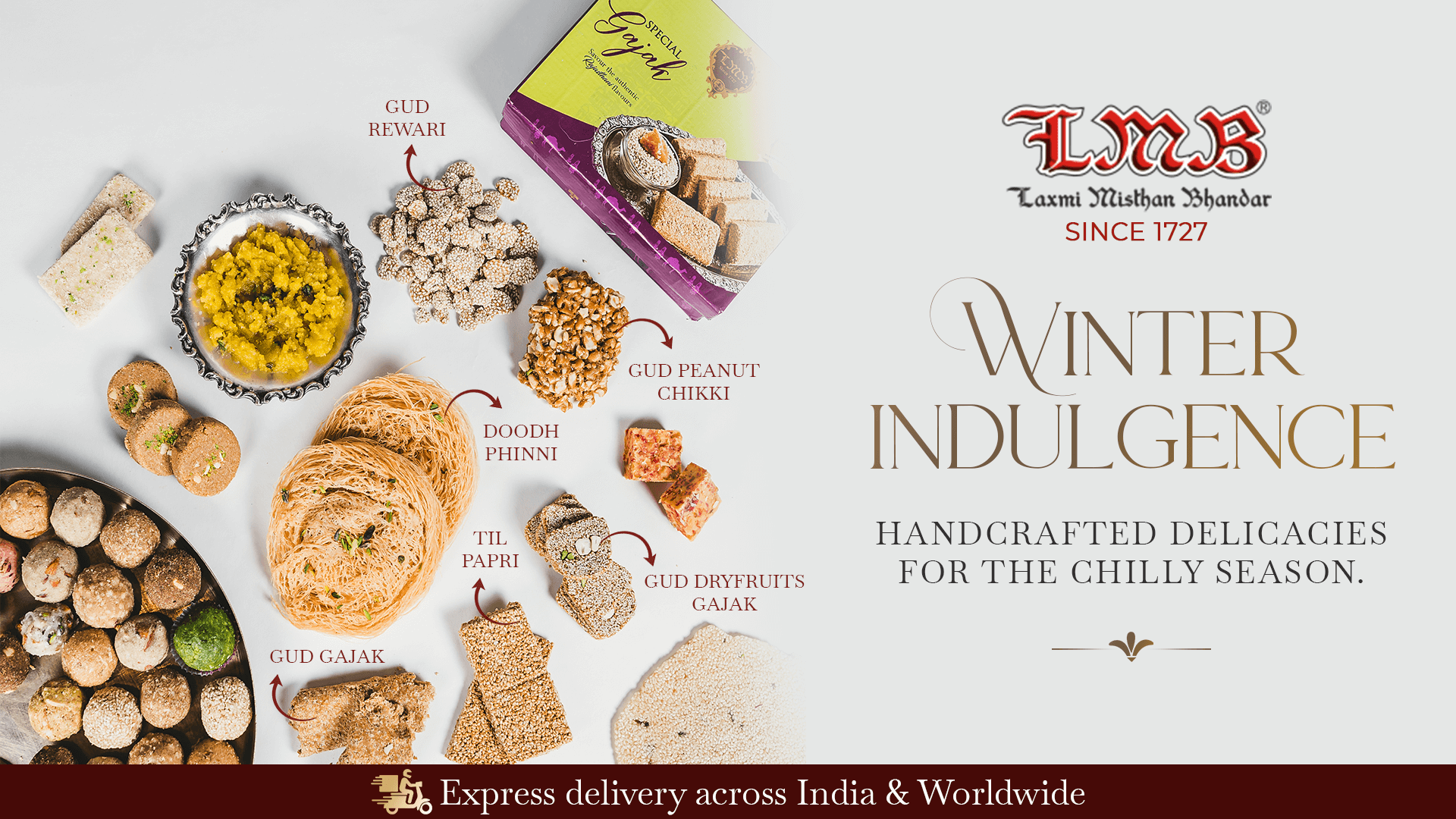 Home | Laxmi Misthan Bhandar, LMB Sweets, Jaipur - Delivering Across ...
