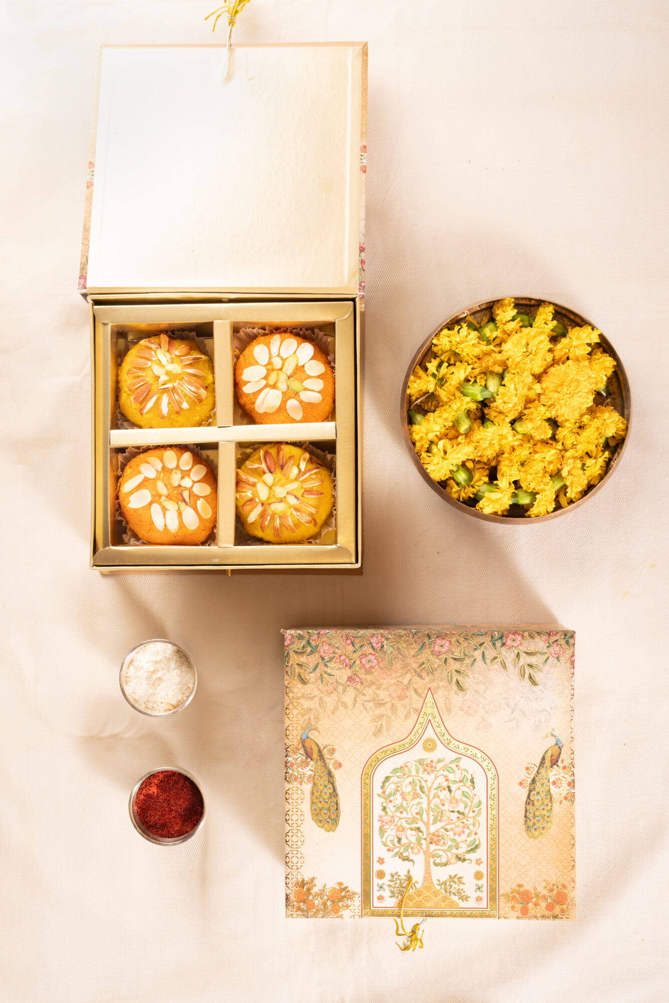4 Pc Laddu Box - LMB Sweets
