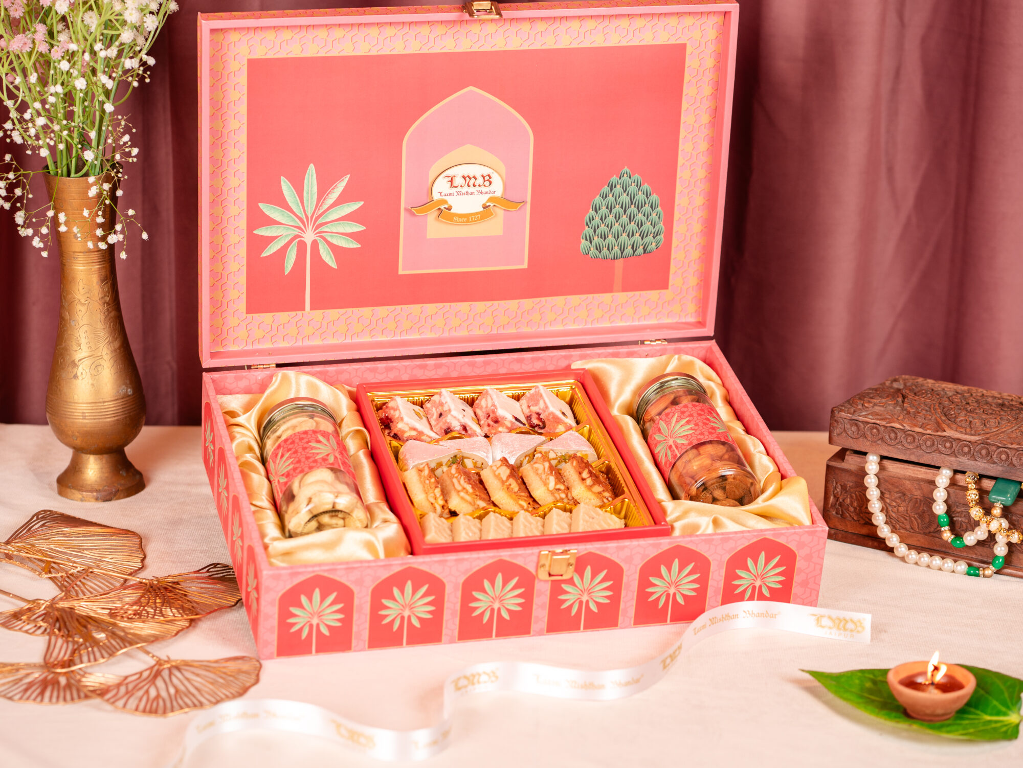 Crimson Crescent Box - LMB Sweets